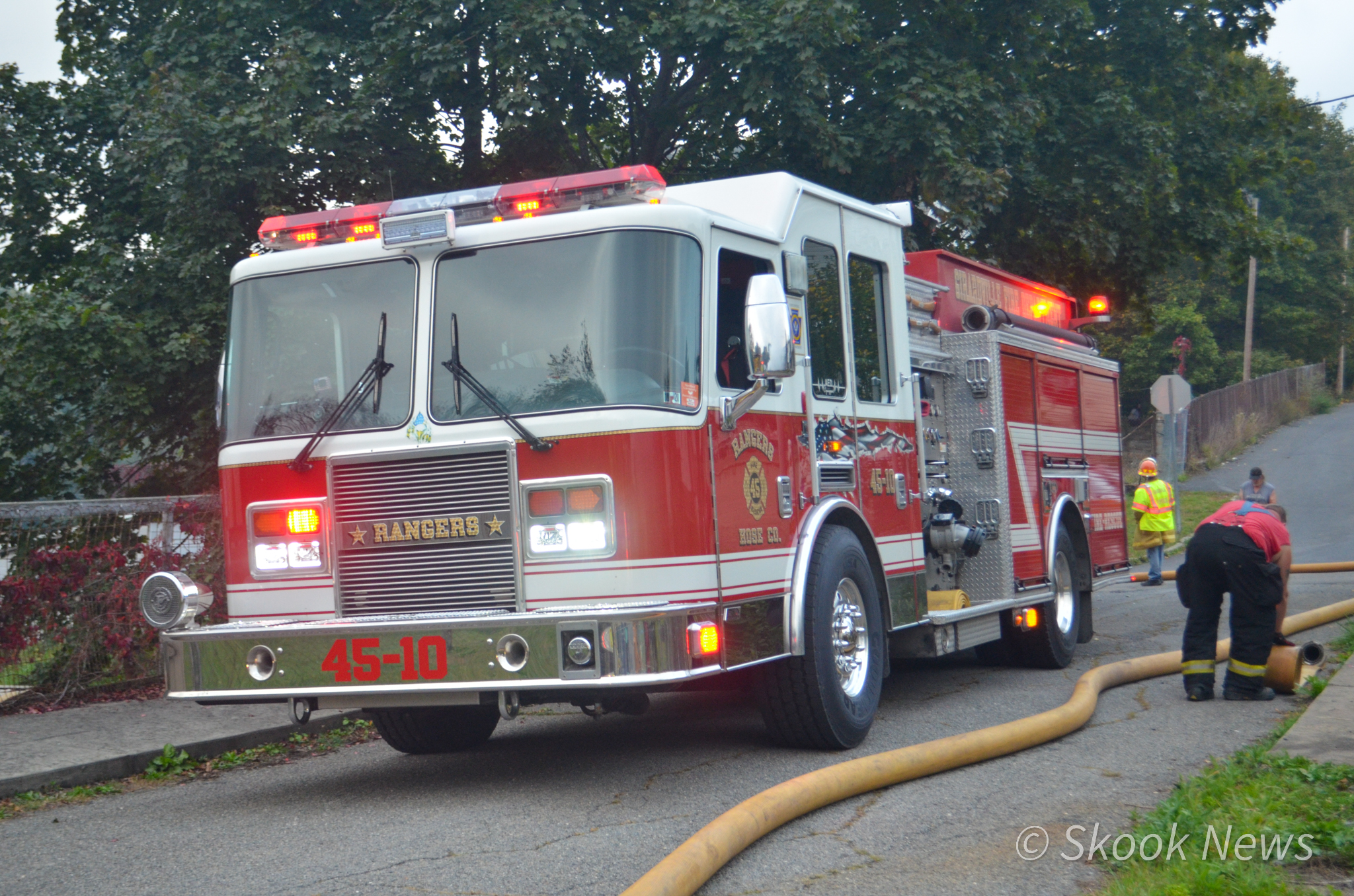 Fire Crews Respond to Fully Involved Garage Fire in Ashland Tuesday Morning
