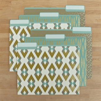 Organized Chic Design: Pretty File Folders