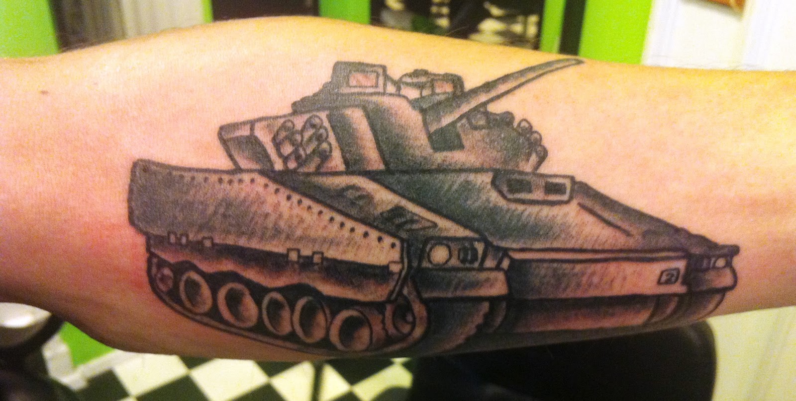 M1a1 Tank Tattoo