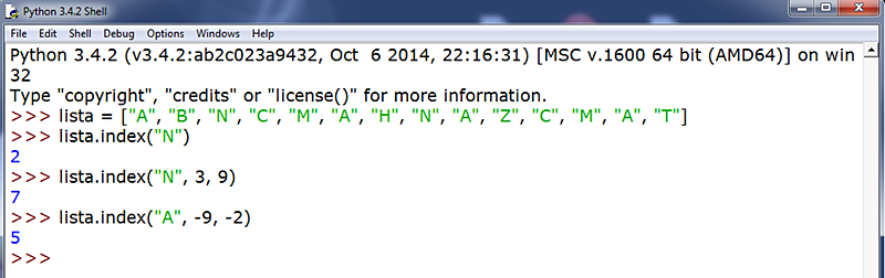 APRENDER A PROGRAMAR CON PYTHON: MÉTODOS DE LAS LISTAS