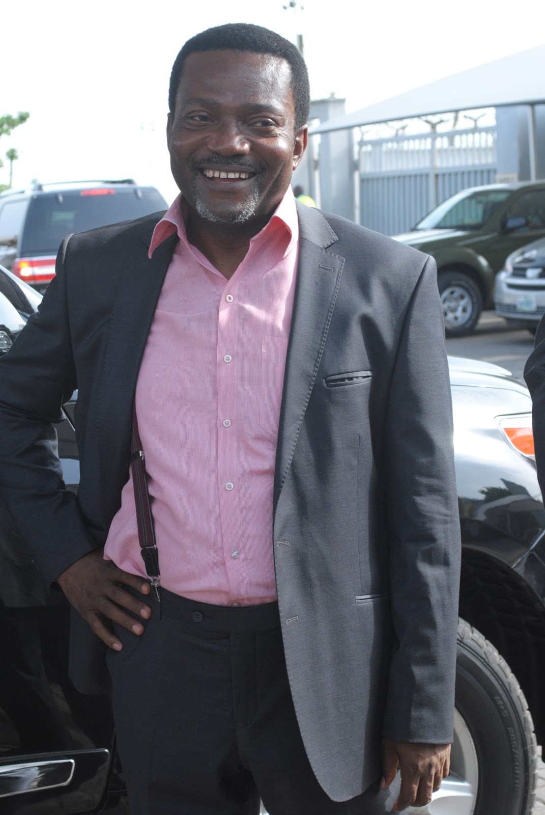 ARCHBISHOP SAM AMAGA AND WIFE SIGHTED AT THE MURTALA MUHAMMED AIRPORT LAGOS