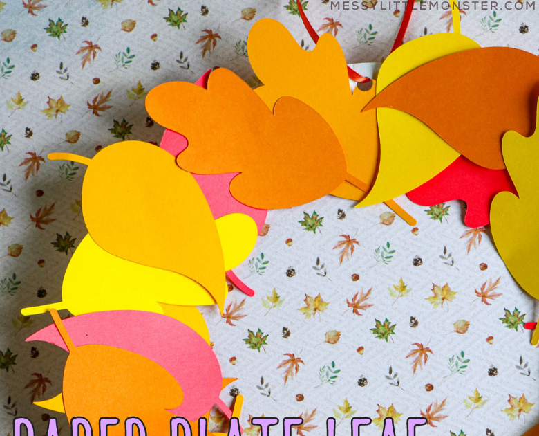 Leave Paper Plate Craft