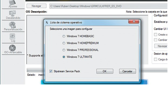Windows7 DESATENDIDO: RT7Lite