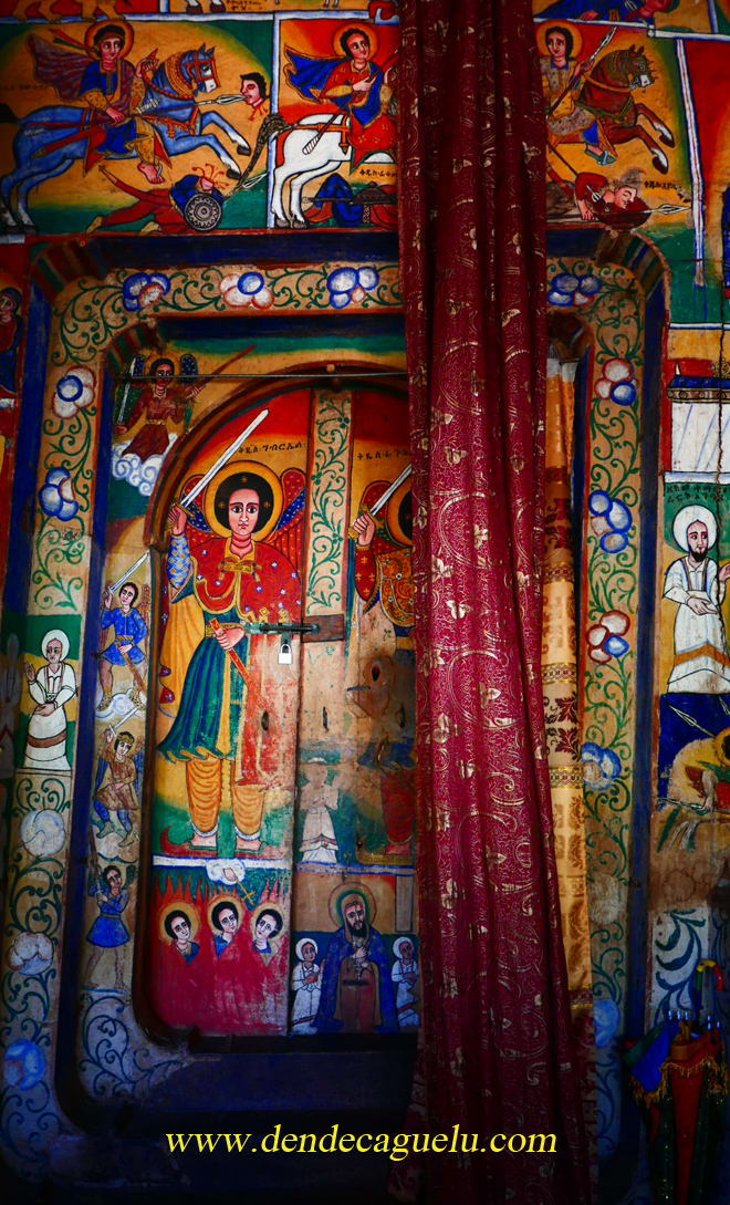 dendecaguelu: Los monasterios coptos de la península de Zeghe, en Etiopía.
