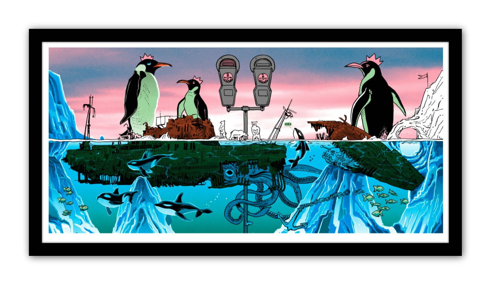 INSIDE THE ROCK POSTER FRAME BLOG: Tim Doyle Emperors of the North ...