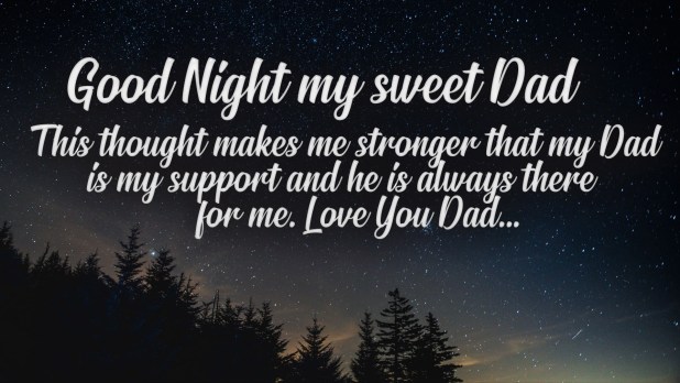 Good Night Messages For Father - Night Wishes For Dad - Good Night Messages