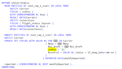 SAP ABAP Central: Determinations in ABAP RESTful Programming Model