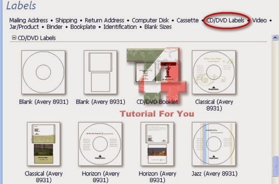 Cara Mudah Membuat Label CD Dengan Microsoft Publisher