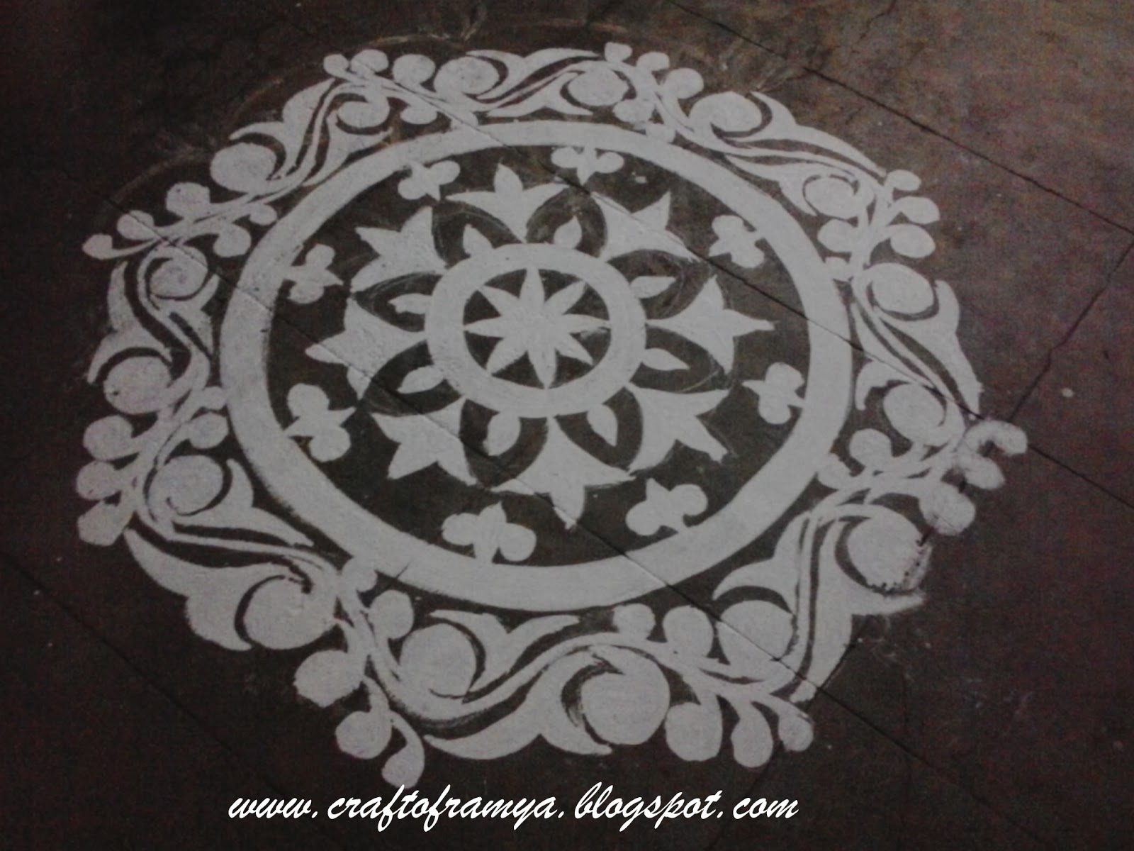 Creative...: Pongal Rangoli