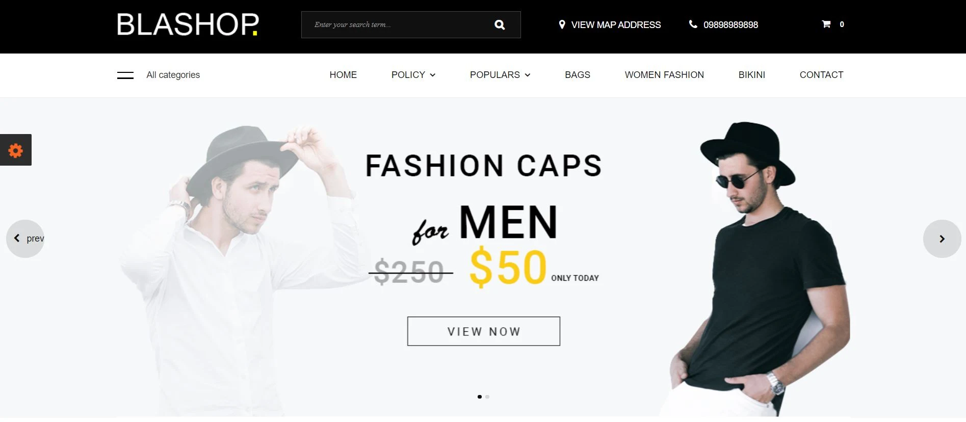 Blashop Ecommerce Blogger Template Free
