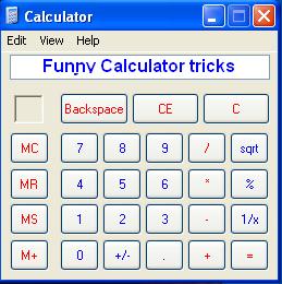 Computer Calculator Mistake ( Funny Trick) ~ Trick and Techniques