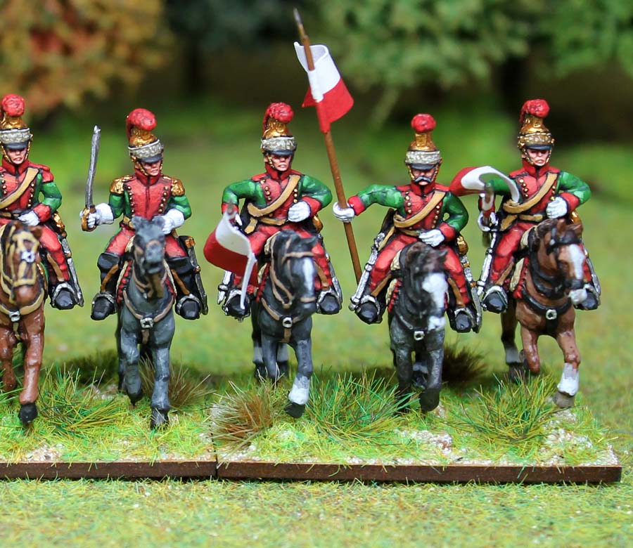Wee Painted Men - Wargaming with Miniatures: French line lancers