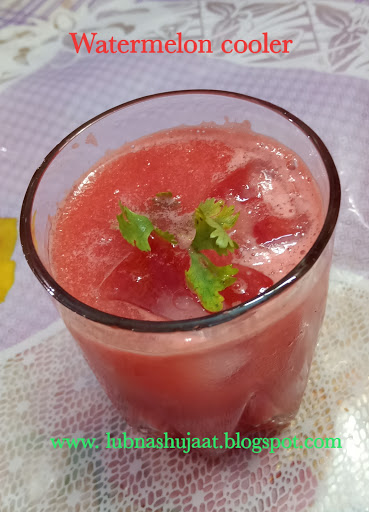 Watermelon cooler recipe summer special