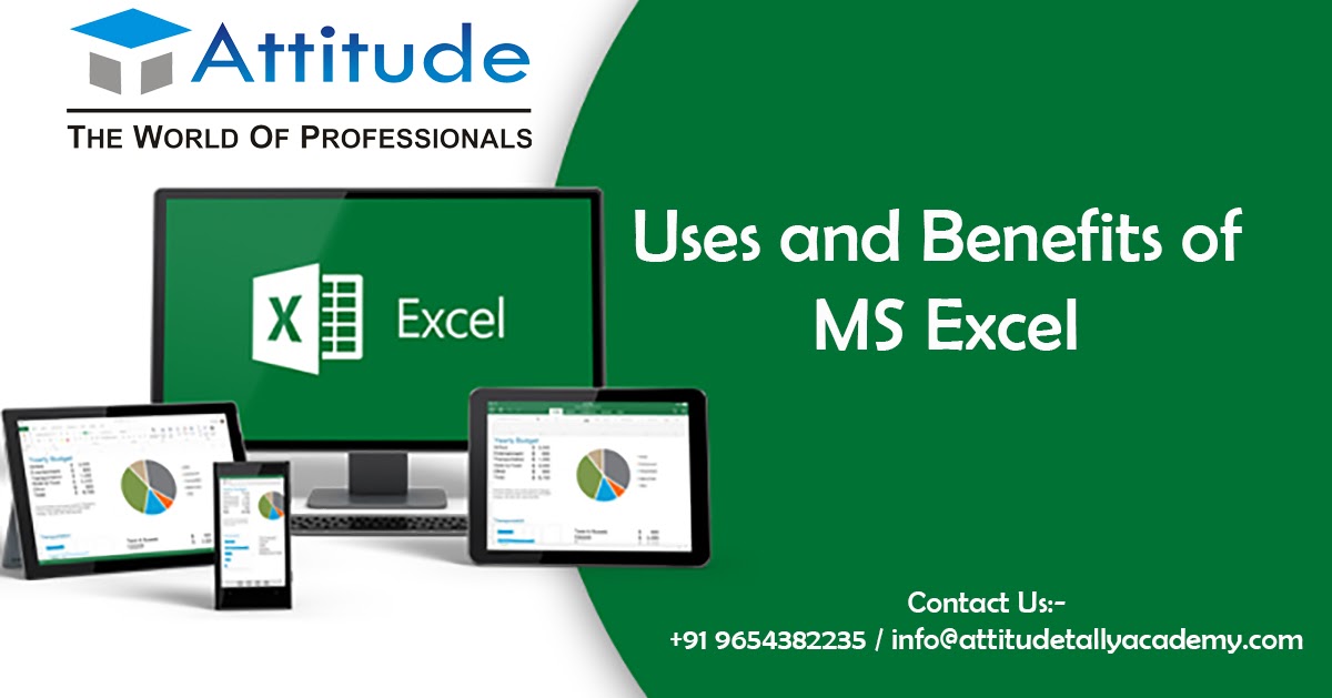 Best Uses and benefits of MS Excel