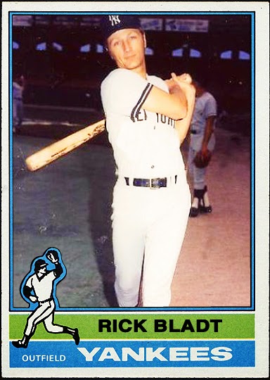 WHEN TOPPS HAD (BASE)BALLS!: MISSING IN ACTION- 1976 RICK BLADT