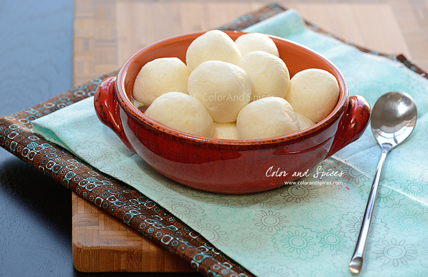 Color and Spices: Rosogolla...