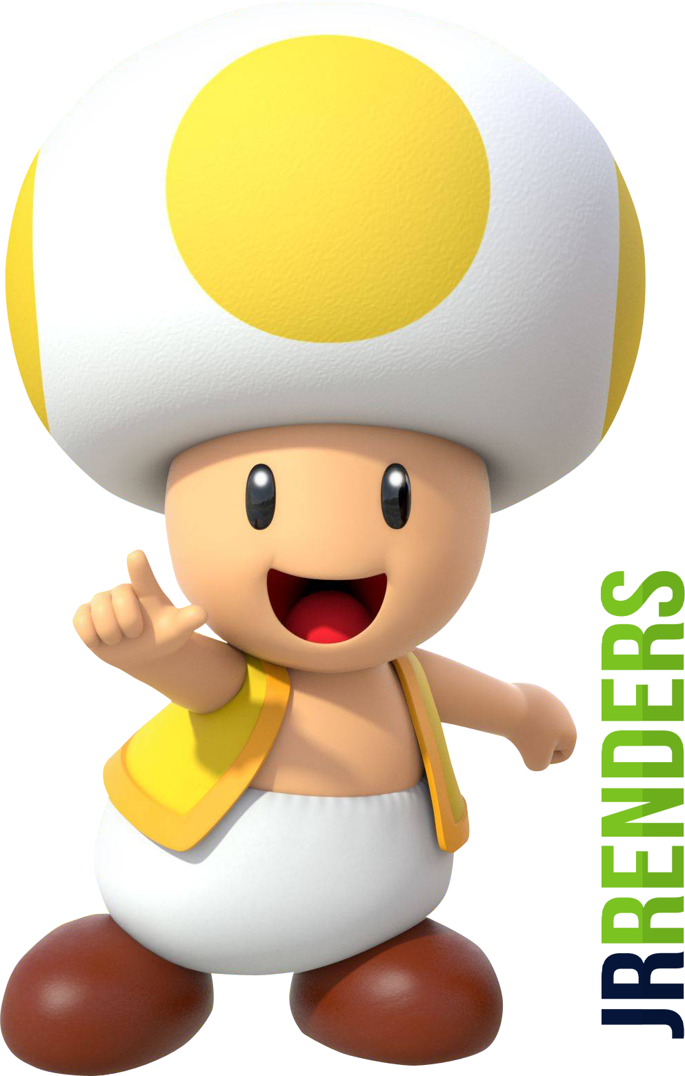 Jr.Renders: Yellow Toad