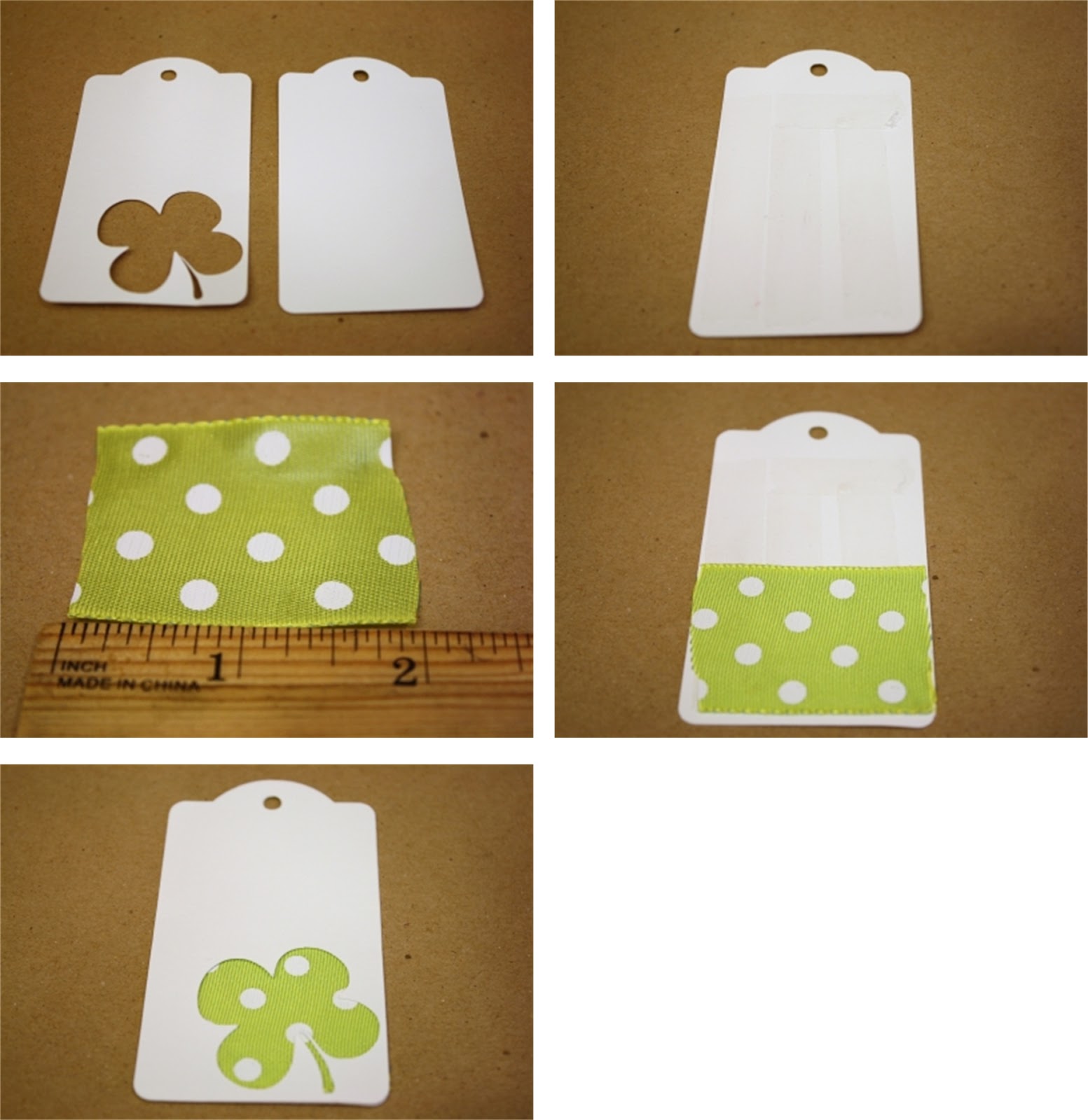 Lucky Clover Tag + Free Cut File! | Bits of Paper