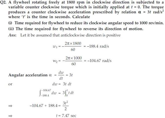 Mechanics Engineering Tutorials: Rotational Motion, Circular Motion ...