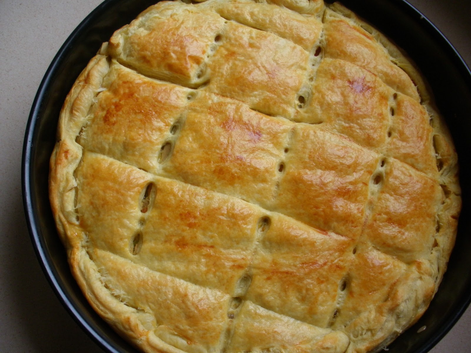 Come to cook: Κοτοπιτα με λαχανικα σε ετοιμη σφολιατα