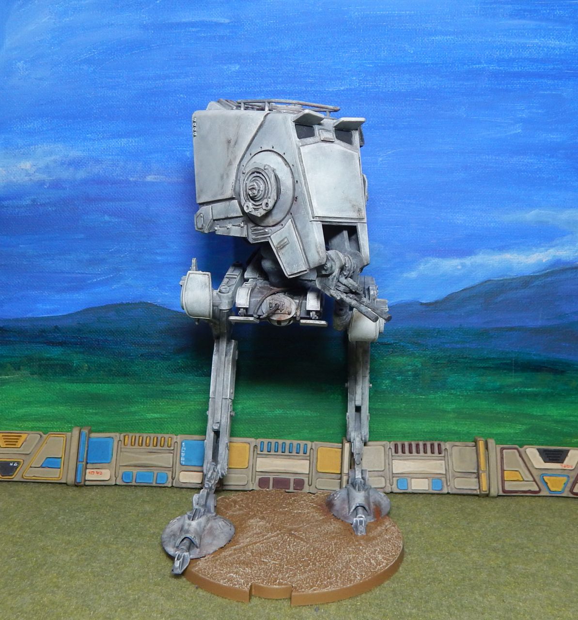 Scrivsland: Star Wars: Legion - AT-ST (by Mrs Scrivs)