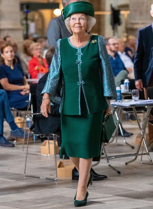 Princess Beatrix visited the Laurenskerk in Rotterdam