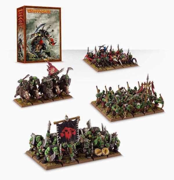 RED COMET: Warhammer Fantasy Orcs and Goblins: Orcs & Goblins Battalion