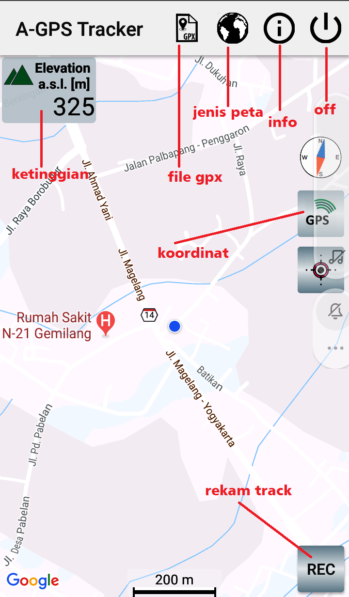Aplikasi GPS Offline Untuk Pendaki - Santri Dan Alam