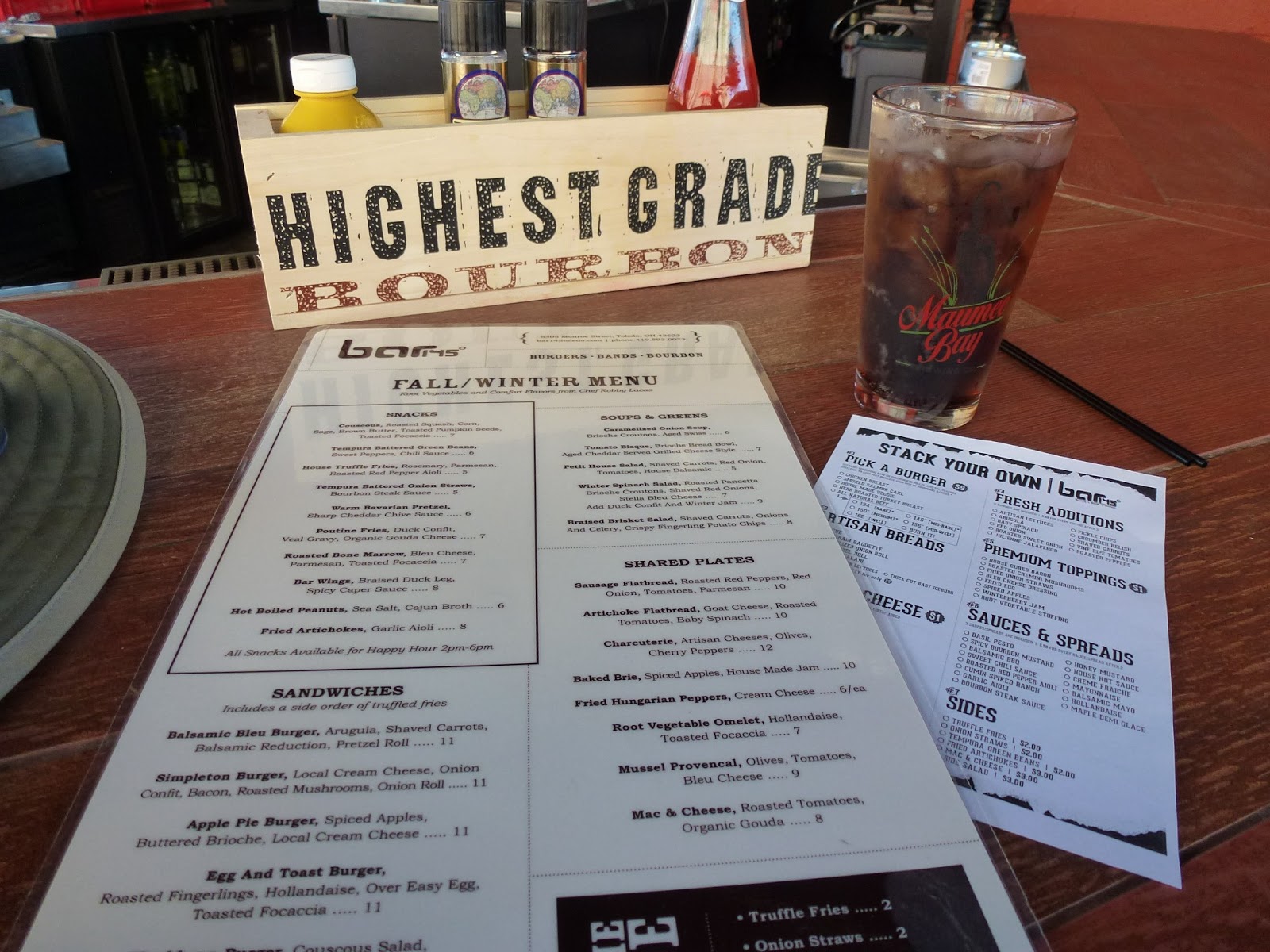 Mad Jack's Shack: Restaurant Review: Bar 145°