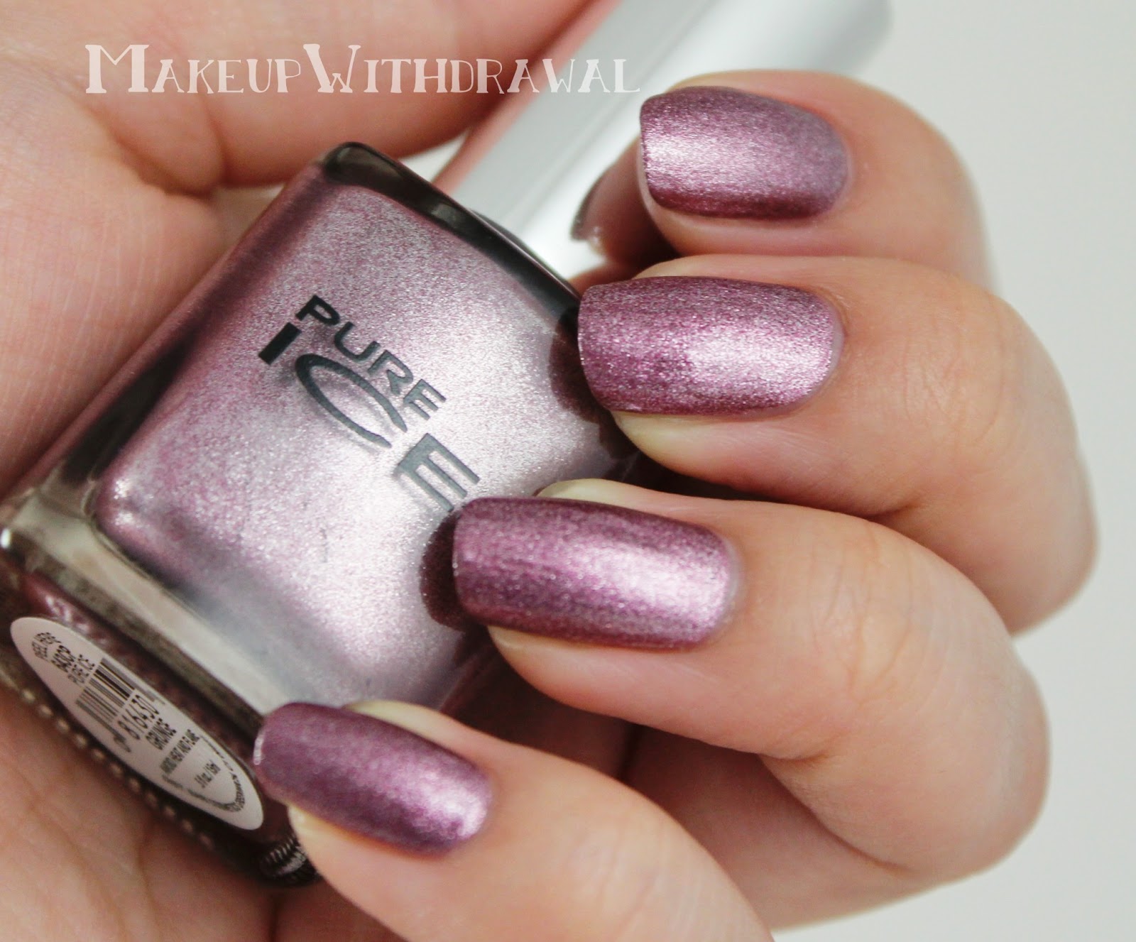 New Pure Ice Swatch Spam: Part 1 - Velours | Makeup Withdrawal