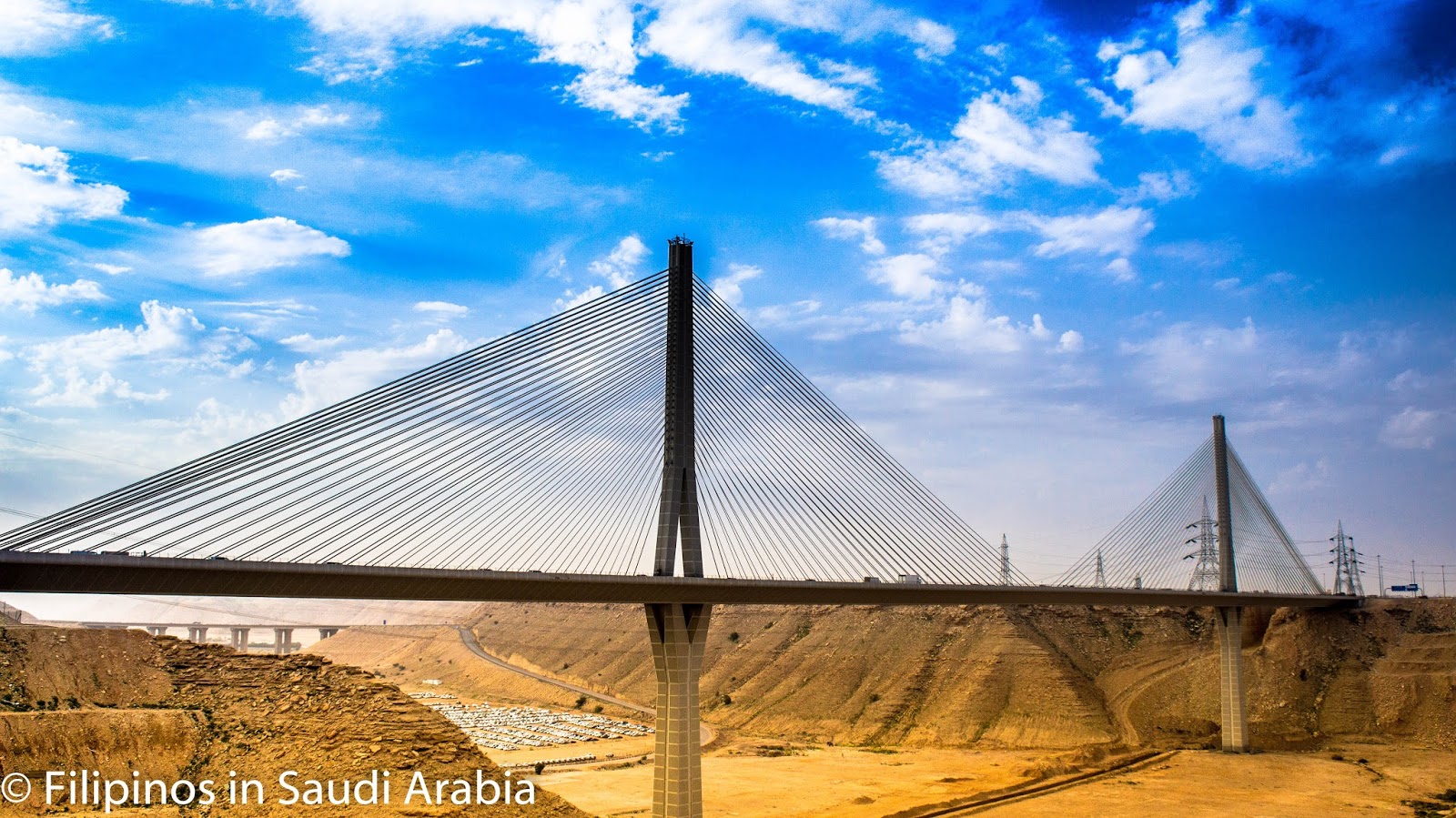 Two Things Media: Hanging Bridge Riyadh Saudi Arabia