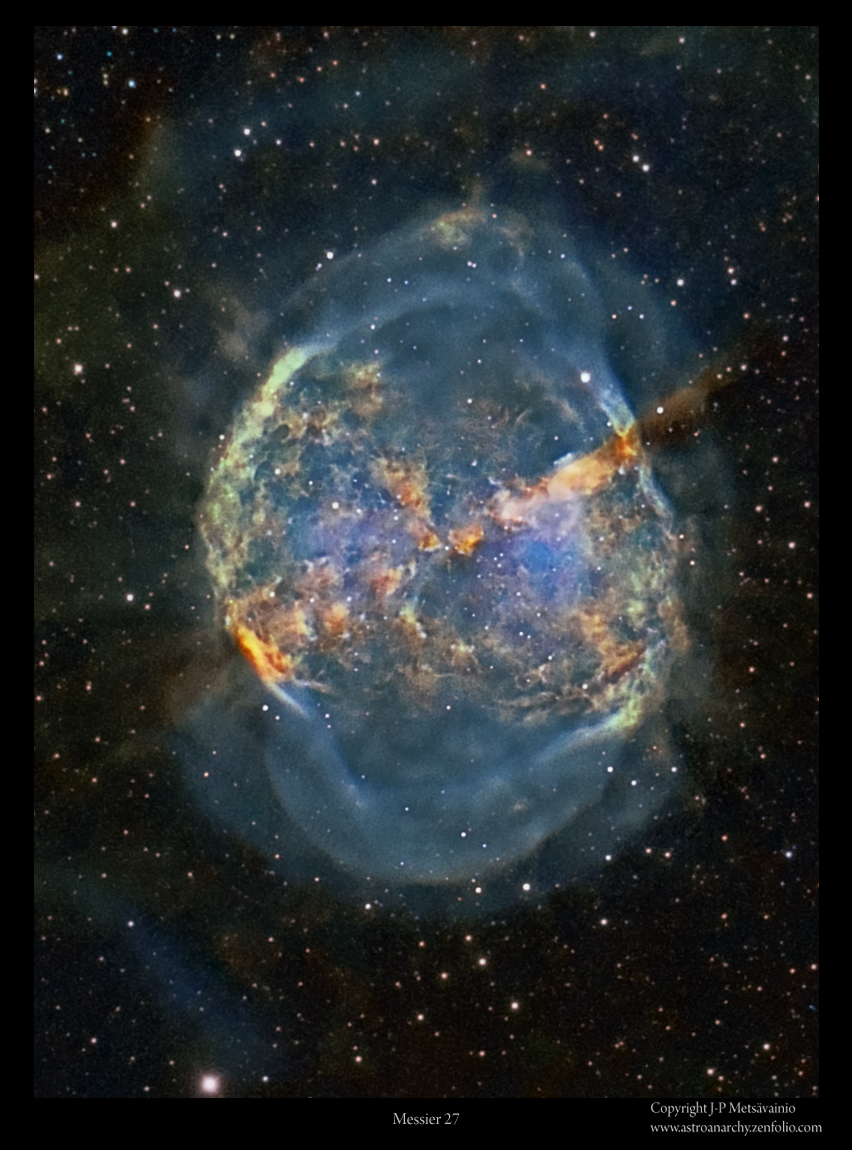 Astro Anarchy: Messier 27, the Dumbbell Nebula
