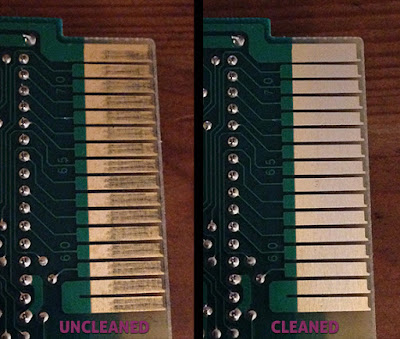 Cleaning Game Cartridge Contacts | Wavebeam