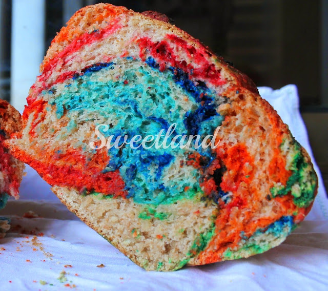 Sweetland: Pan de molde de colores