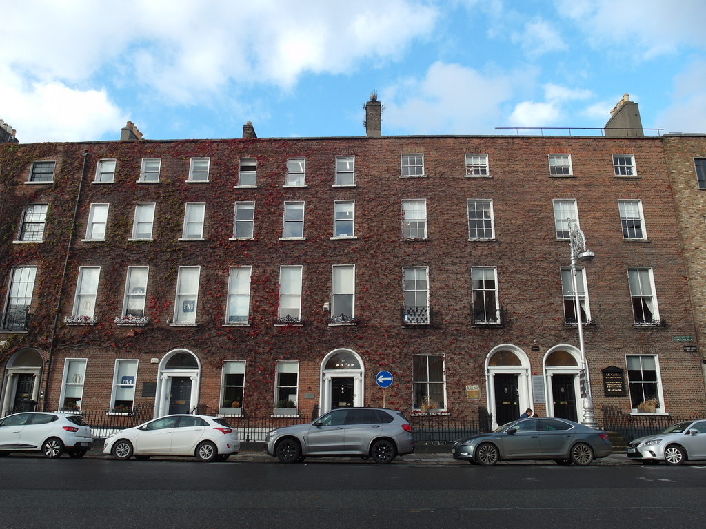 清清的世界旅行圖鑑: 愛爾蘭 都柏林 菲德威廉姆廣場 (Fitzwilliam Square) 都柏林之門