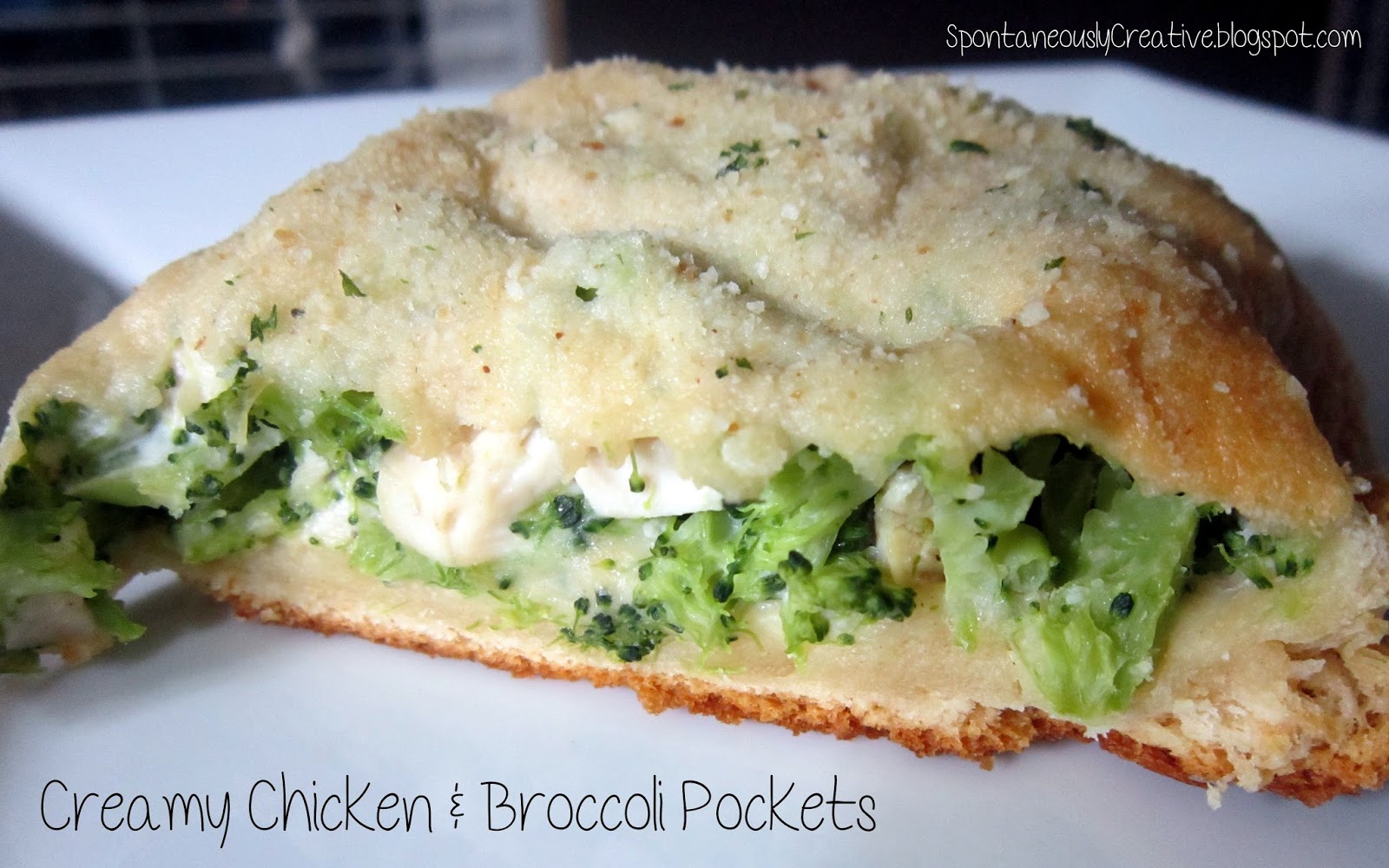 Spontaneously Creative: Creamy Chicken Pockets