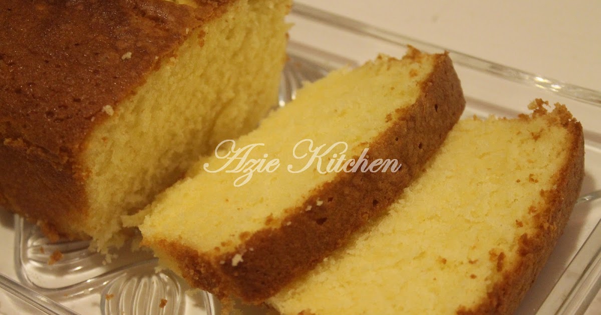 Moist, Dense Heavy Cream Pound Cake - Azie Kitchen
