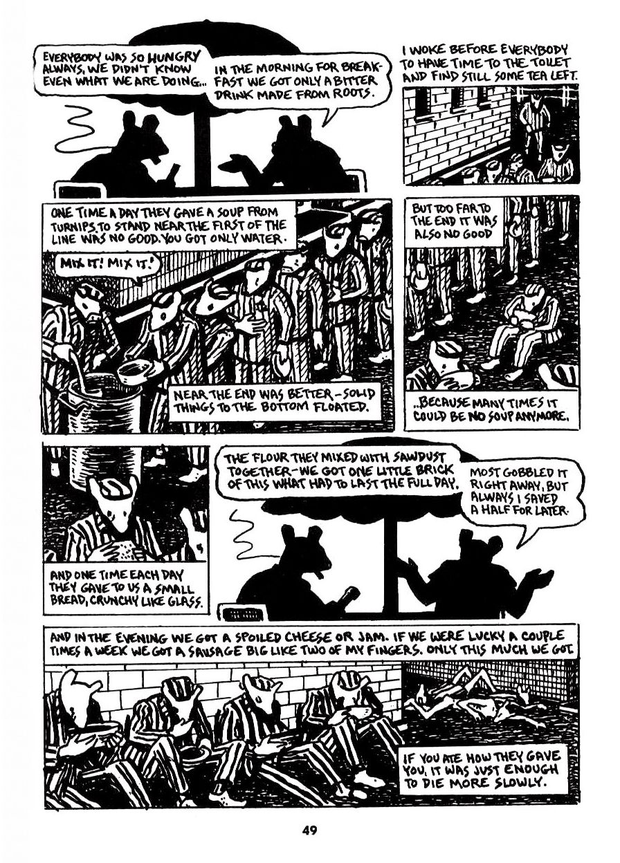 Black & White and Bronze!: Maus: A Survivor's Tale. And Here My ...