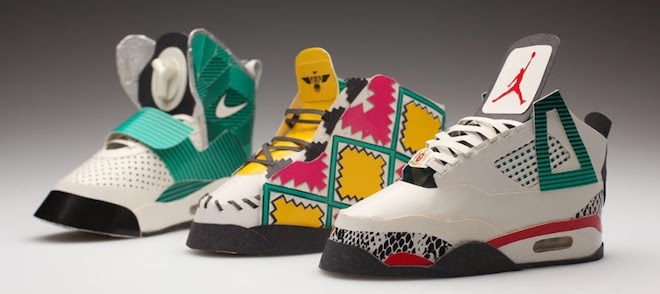 Mini Air Jordans Made From Cigarette Packs - Campus Mercante