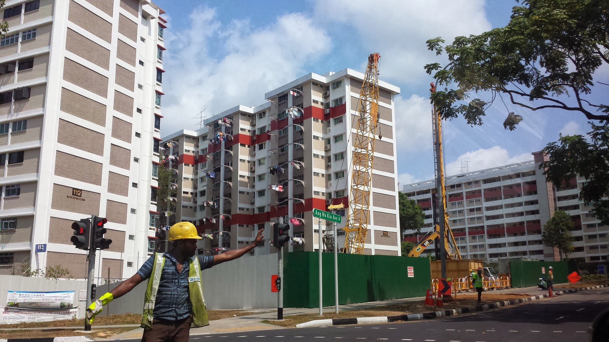 Thomson Line Construction: Works begin - Mayflower