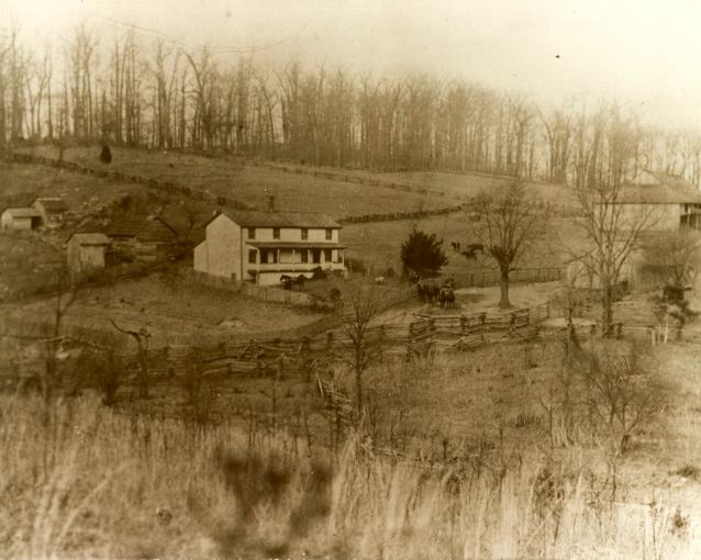 Rattling Old Bones: Photo of Waggoner Home at Ceres, Virginia