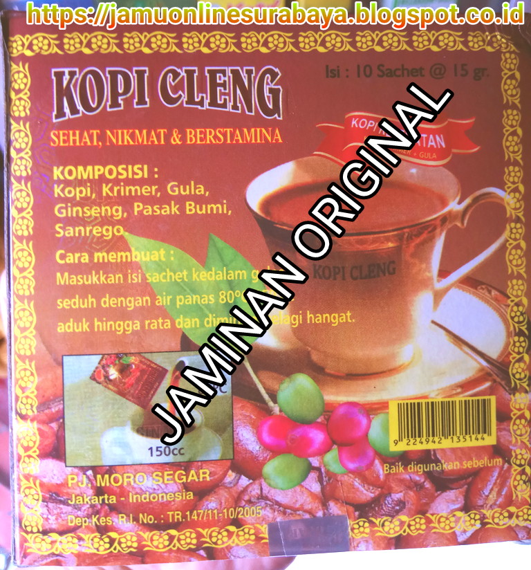 Jual KOPI CLENG Original Jamu Kuat Stamina dan Vitalitas Pria Dewasa di ...