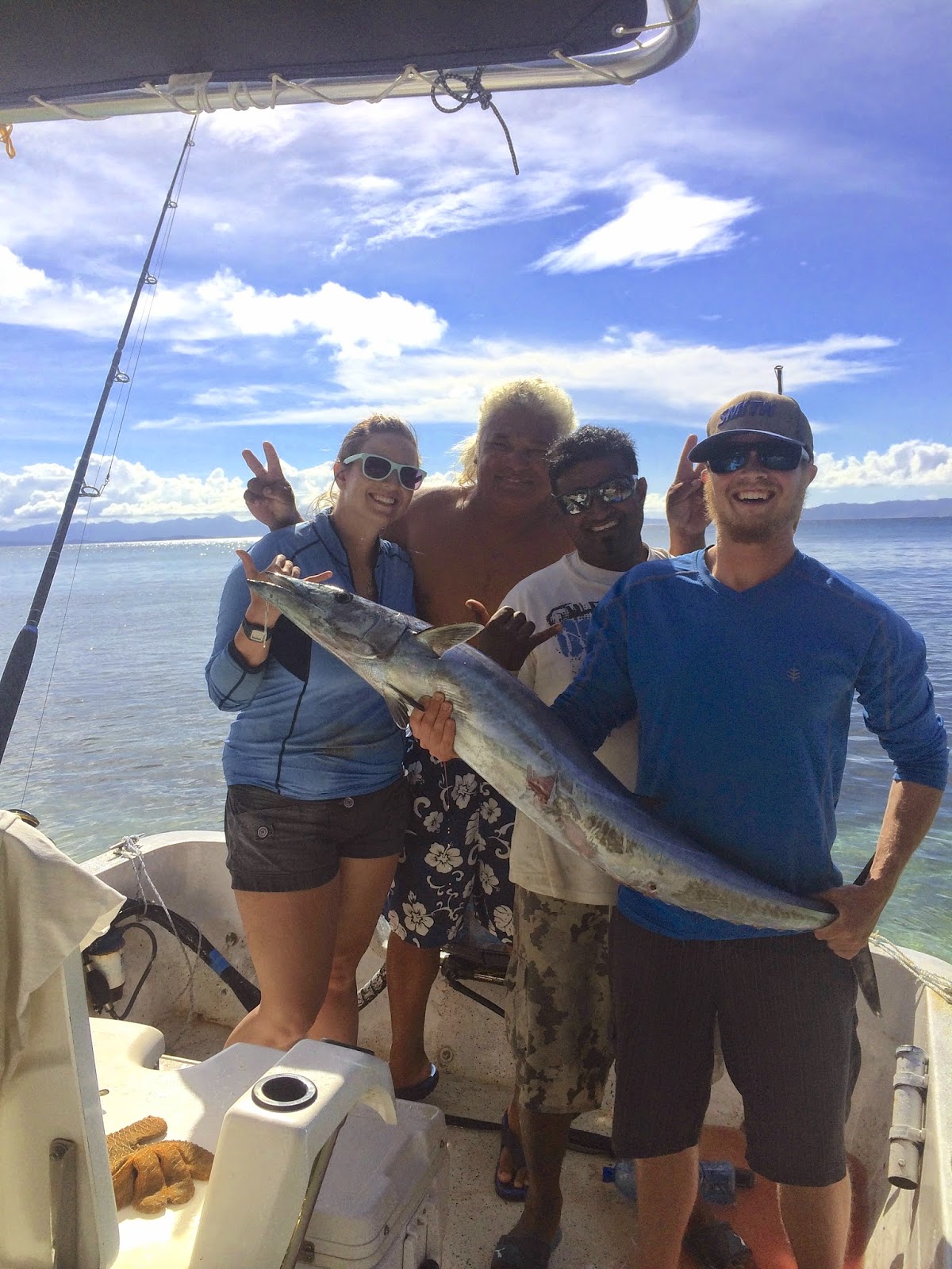 Kauai fishing with Kainalu Fishing (kauaifishing.com): Fishing in Fiji with Captain John Llanes