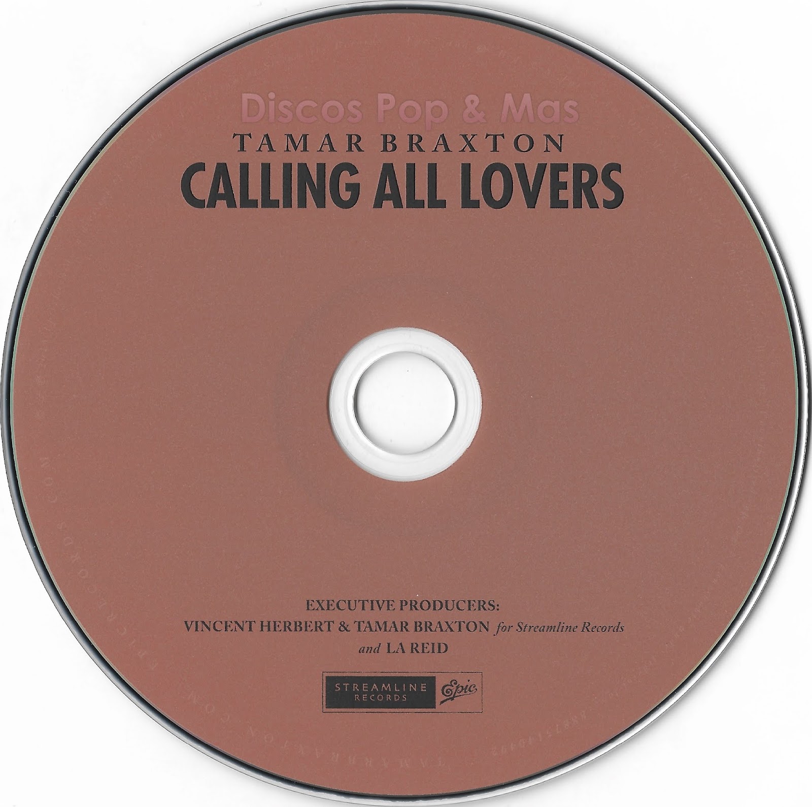 Discos Pop & Mas: Tamar Braxton - Calling All Lovers (Deluxe)