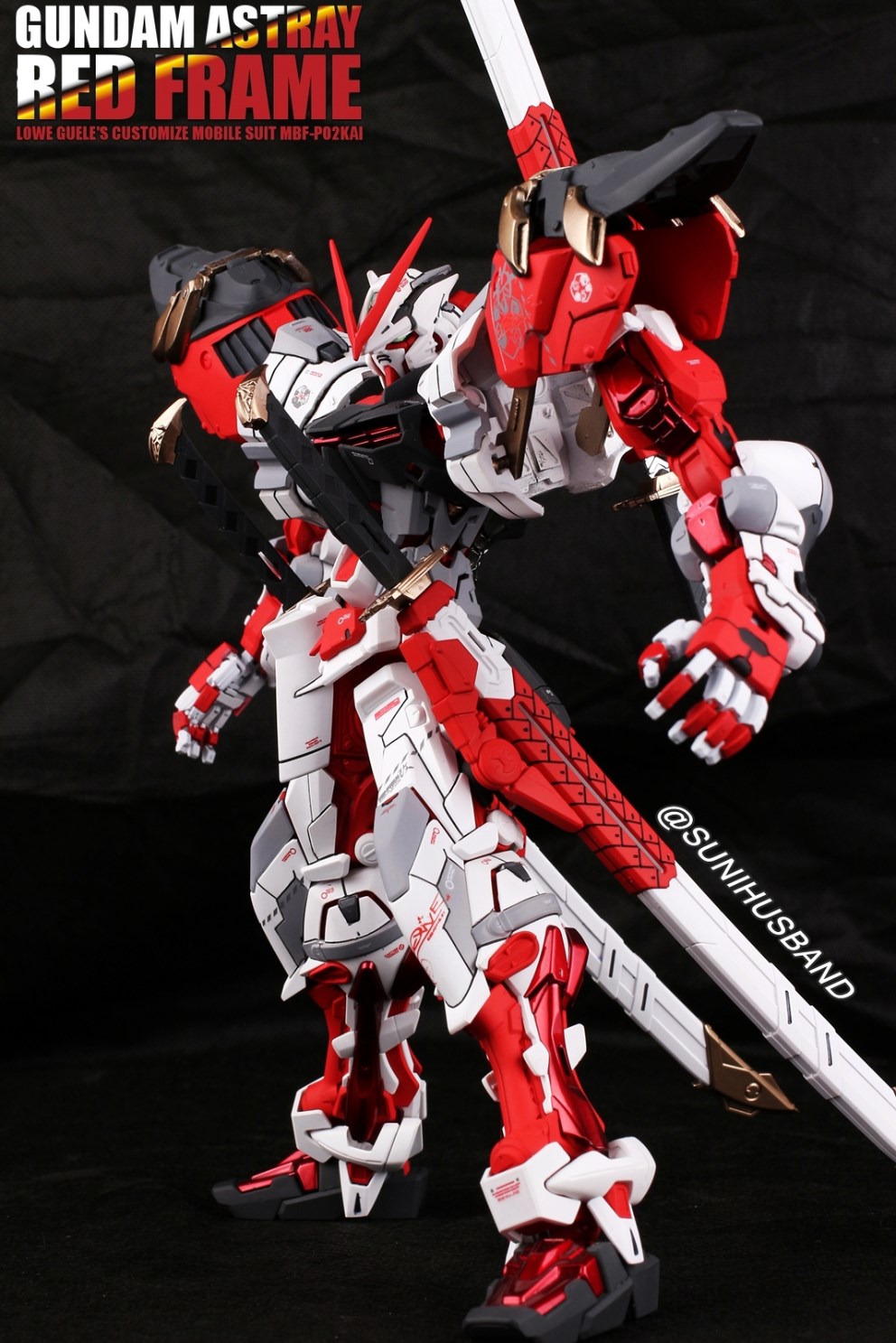 GUNDAM GUY: MG 1/100 Gundam Astray Red Frame 'Power Red Resin ...