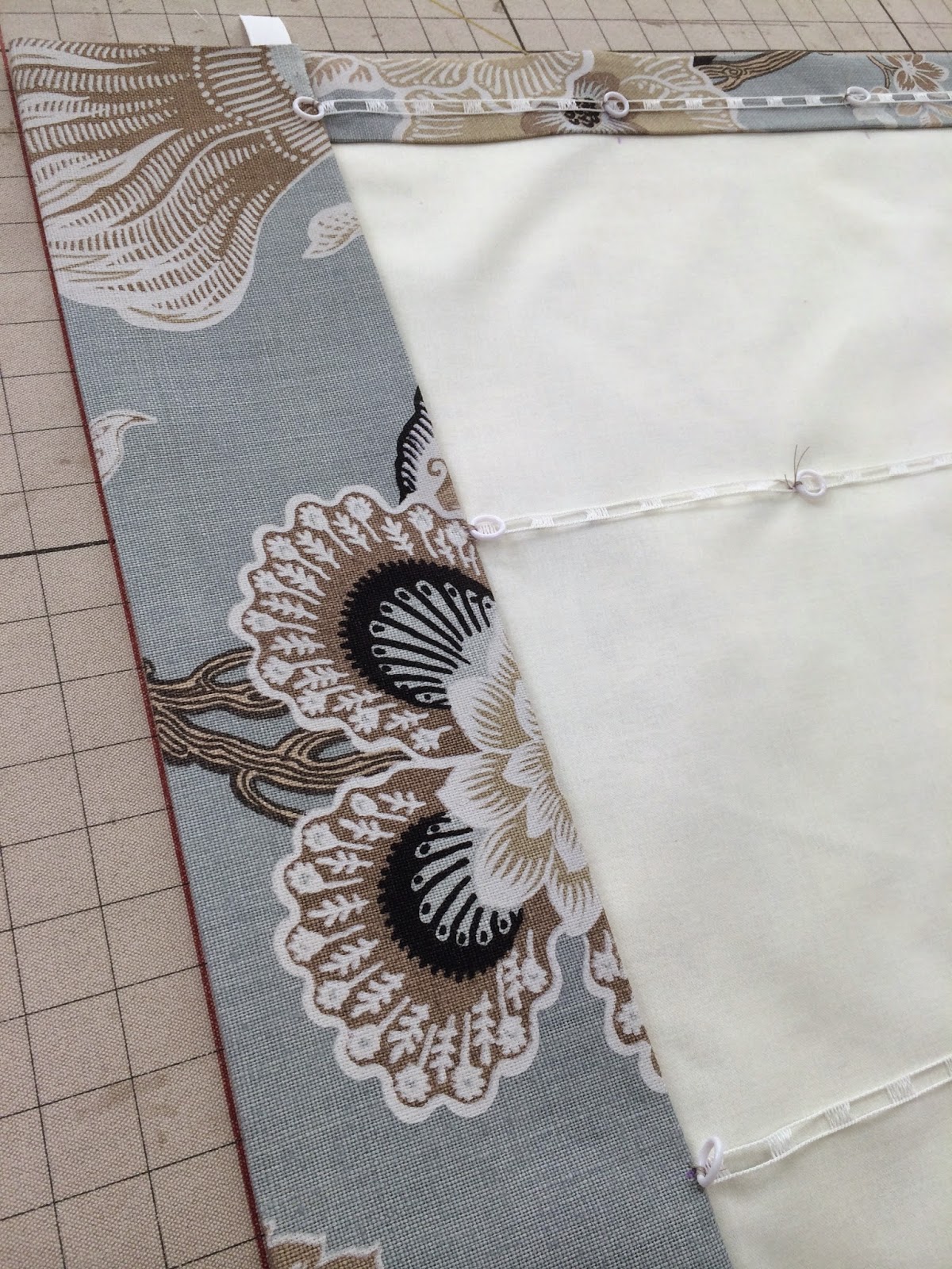 Leatherwood Design Co: My new method for shade bottom hems