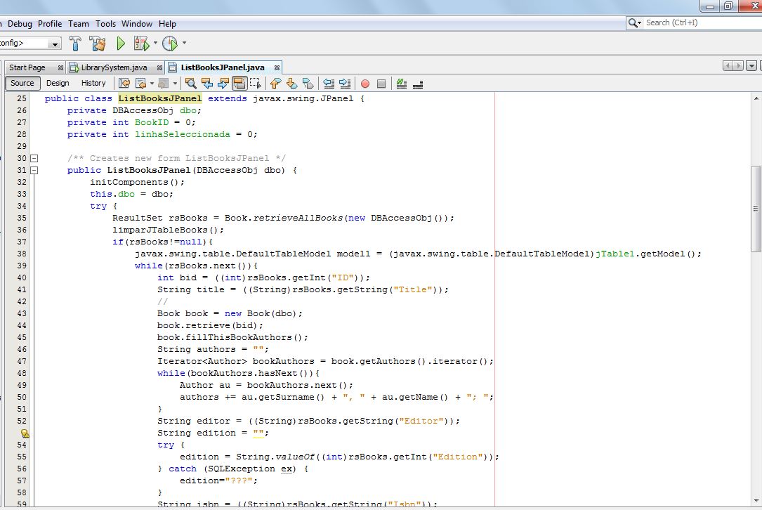 Practical Software: Example of Java Swing desktop application without ...