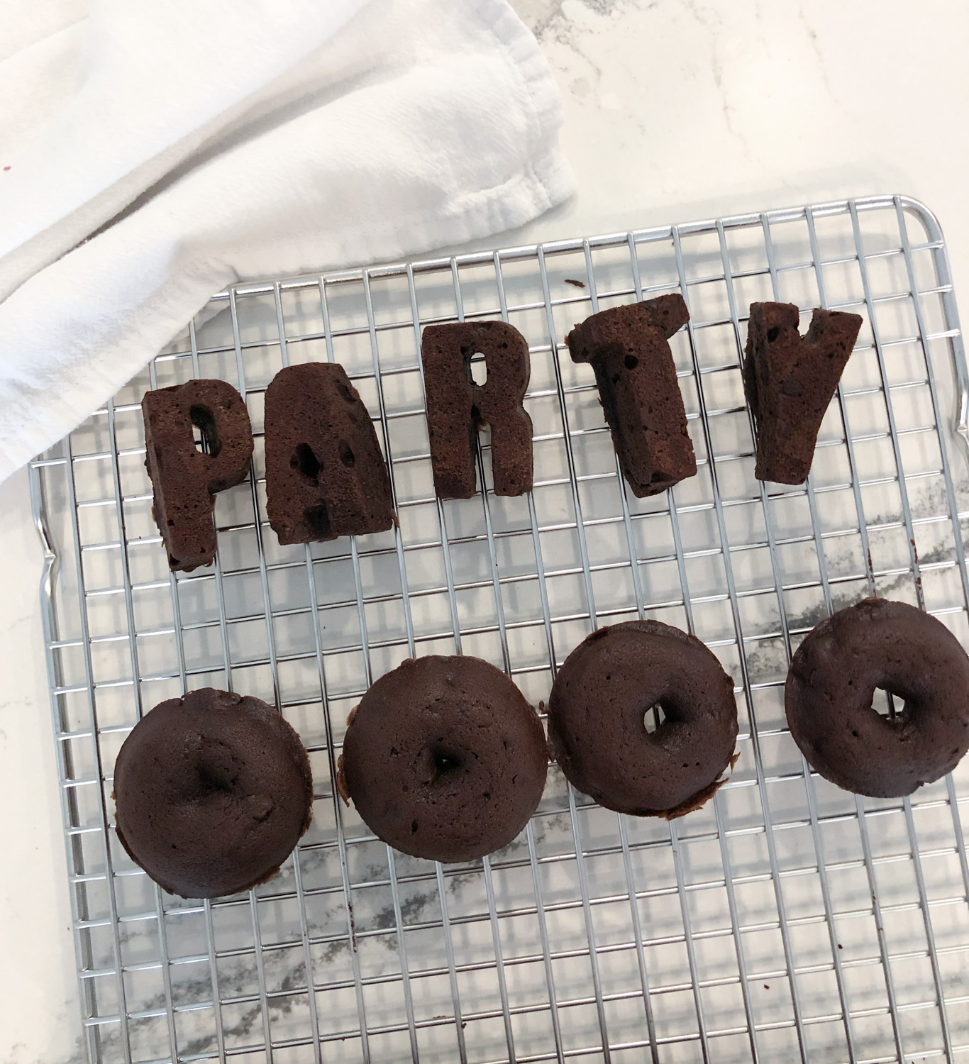 DIY Letter Donuts | Celebration Stylist | Popular Party Planning Blog