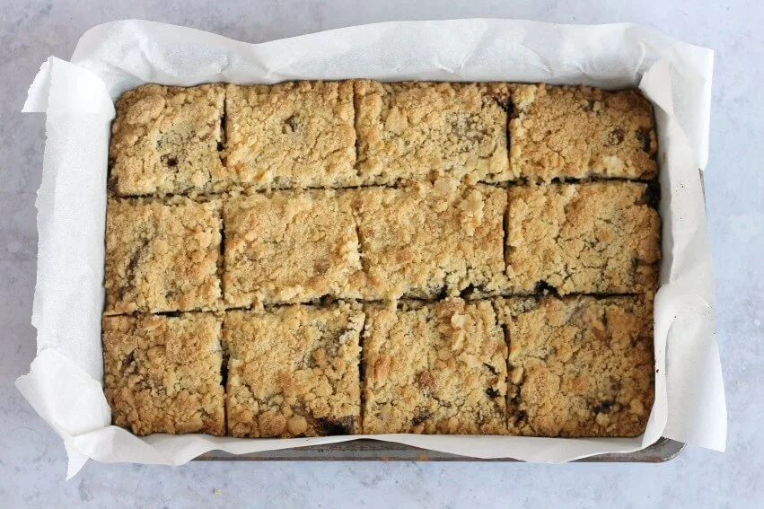 Mincemeat Crumble Slices - A Cornish Food Blog | Jam and Clotted Cream