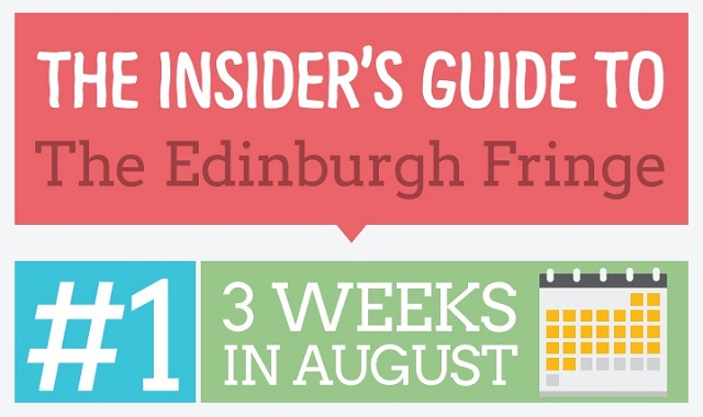 The Insider's Guide to Edinburgh Fringe #infographic - Visualistan